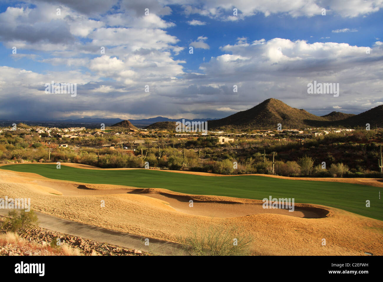 Golf in the landscape hi-res stock photography and images - Alamy