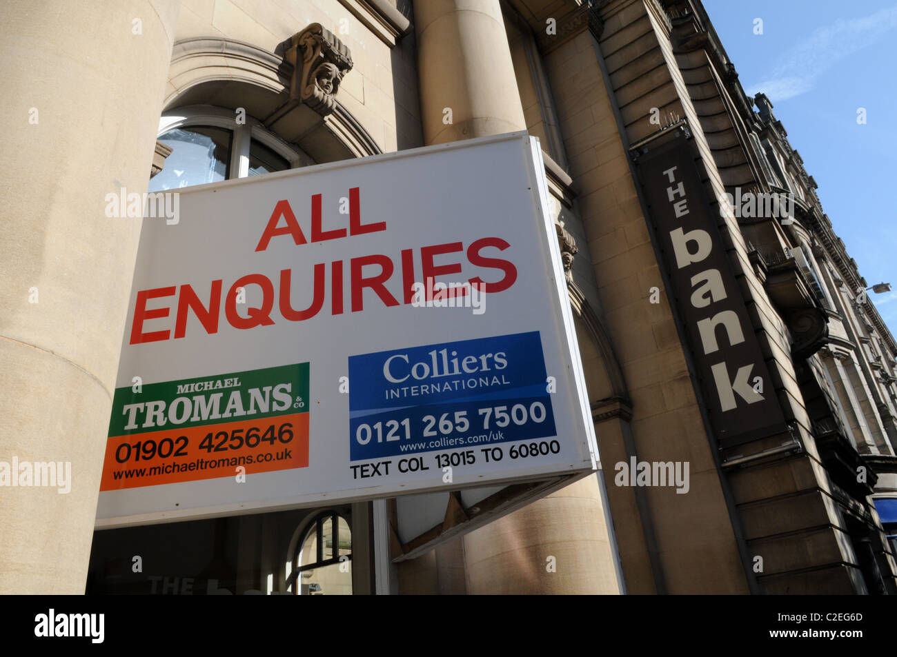 Commercial Property To Let Stock Photos & Commercial Property To Let ...