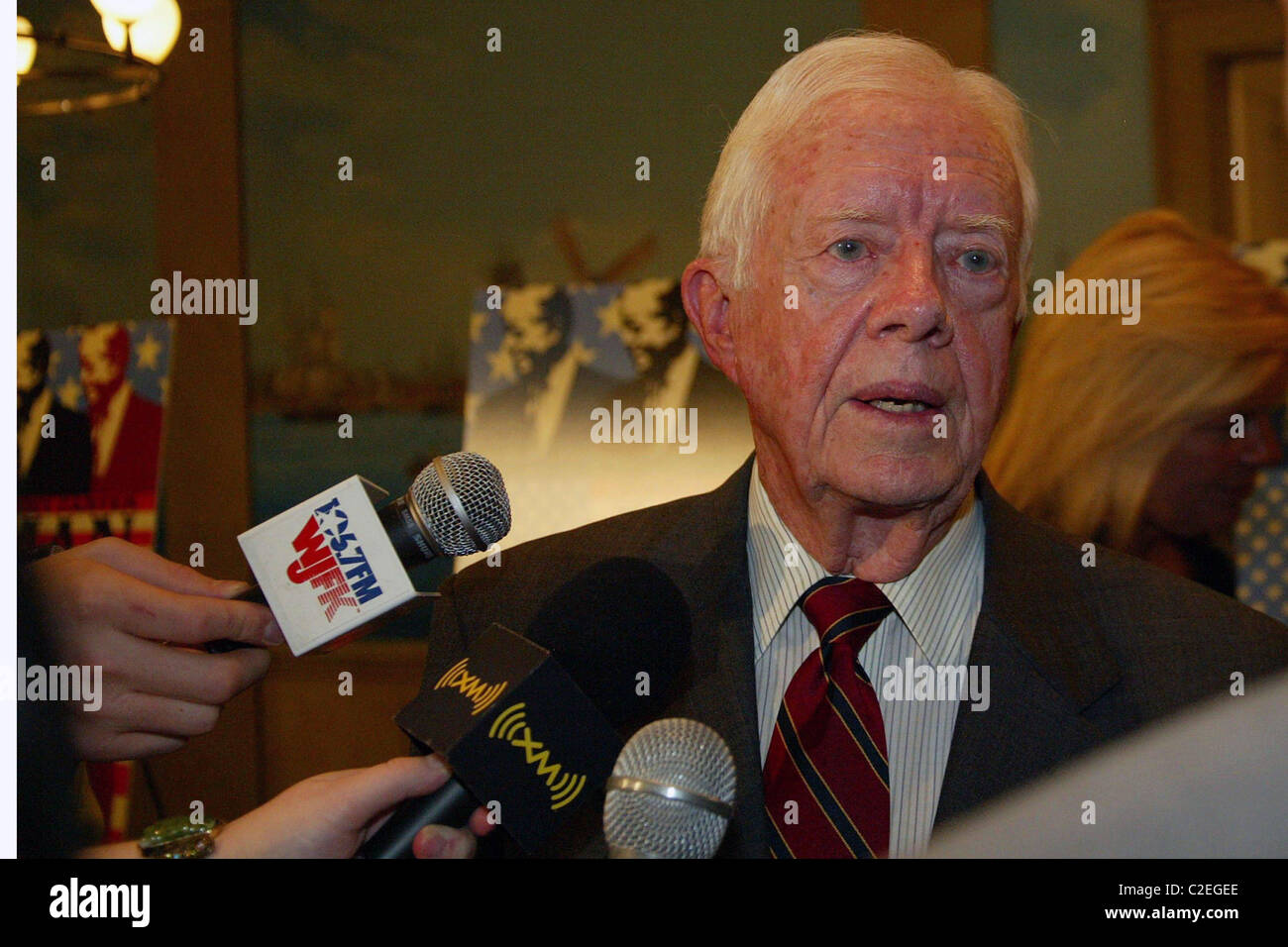 Former US President Jimmy Carter Special advance screening of 'Jimmy ...