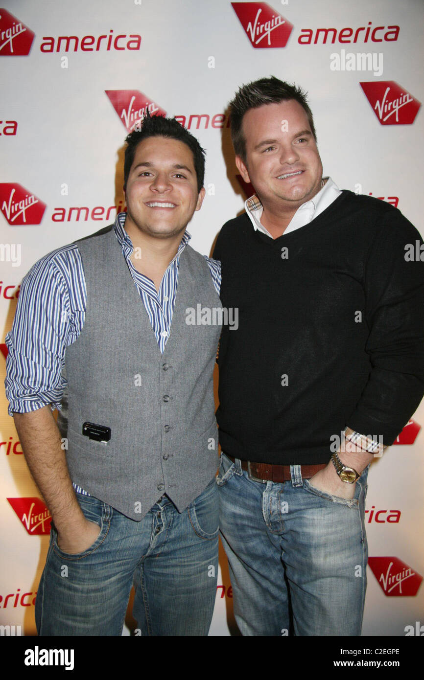 Alex Ali and Lynn Warren Virgin America's Sir Richard Branson launches ...