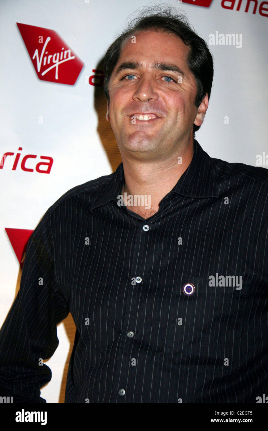 Phil Gordon Virgin America's Sir Richard Branson launches the inaugural ...