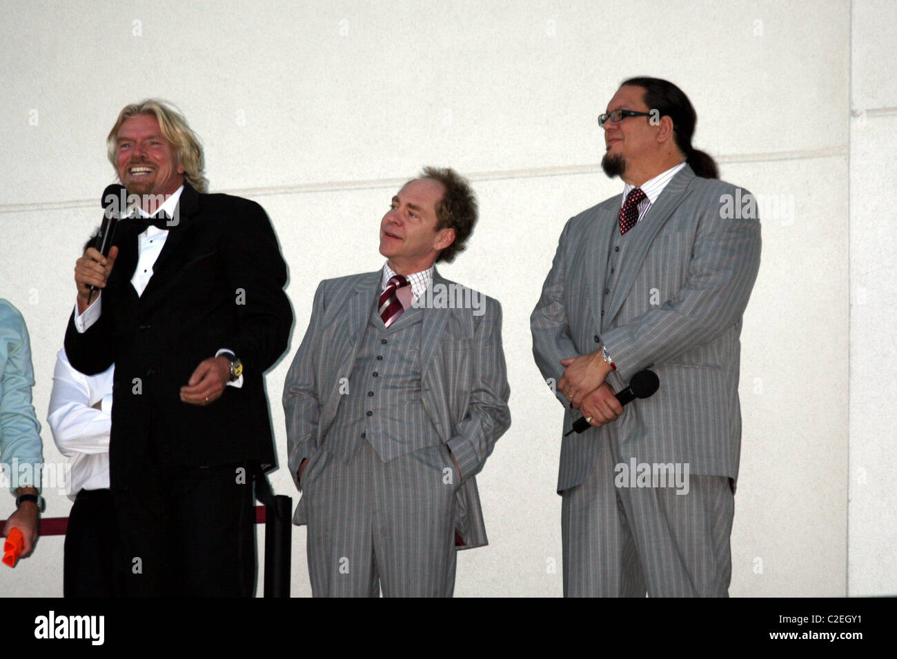 Sir richard branson teller penn hi-res stock photography and images - Alamy
