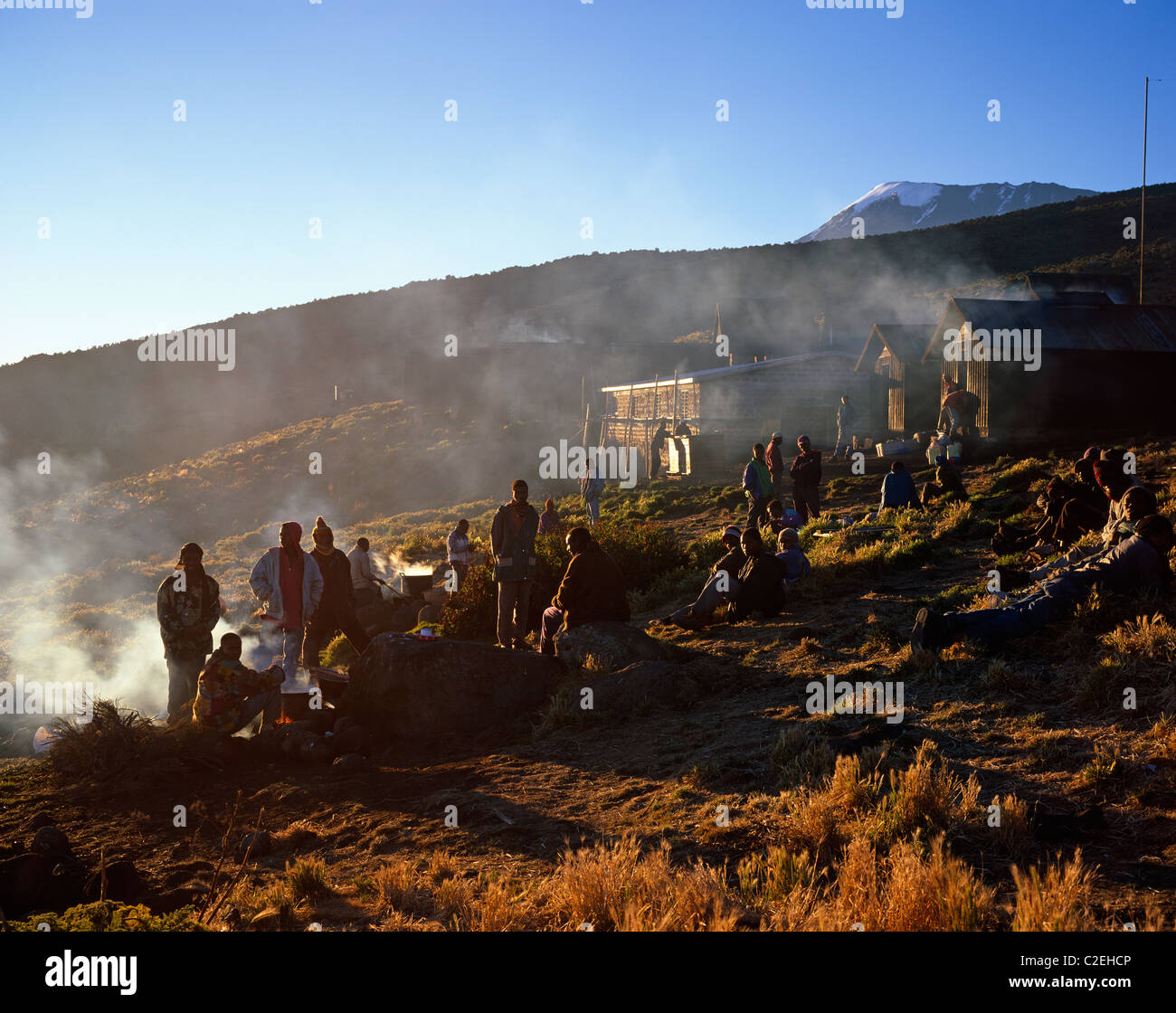 Marangu Trail Tanzania Stock Photo - Alamy