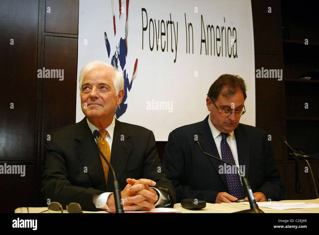 Larry Meli, Nick Clooney Special screening of 'Poverty In America' at ...