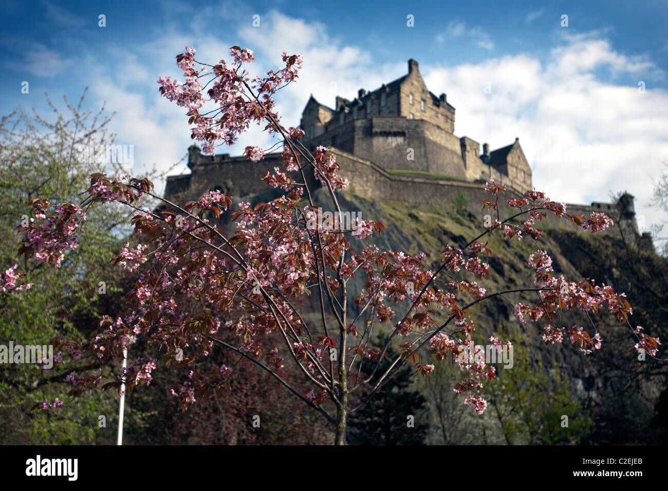 edinburgh in springtime Stock Photo - Alamy