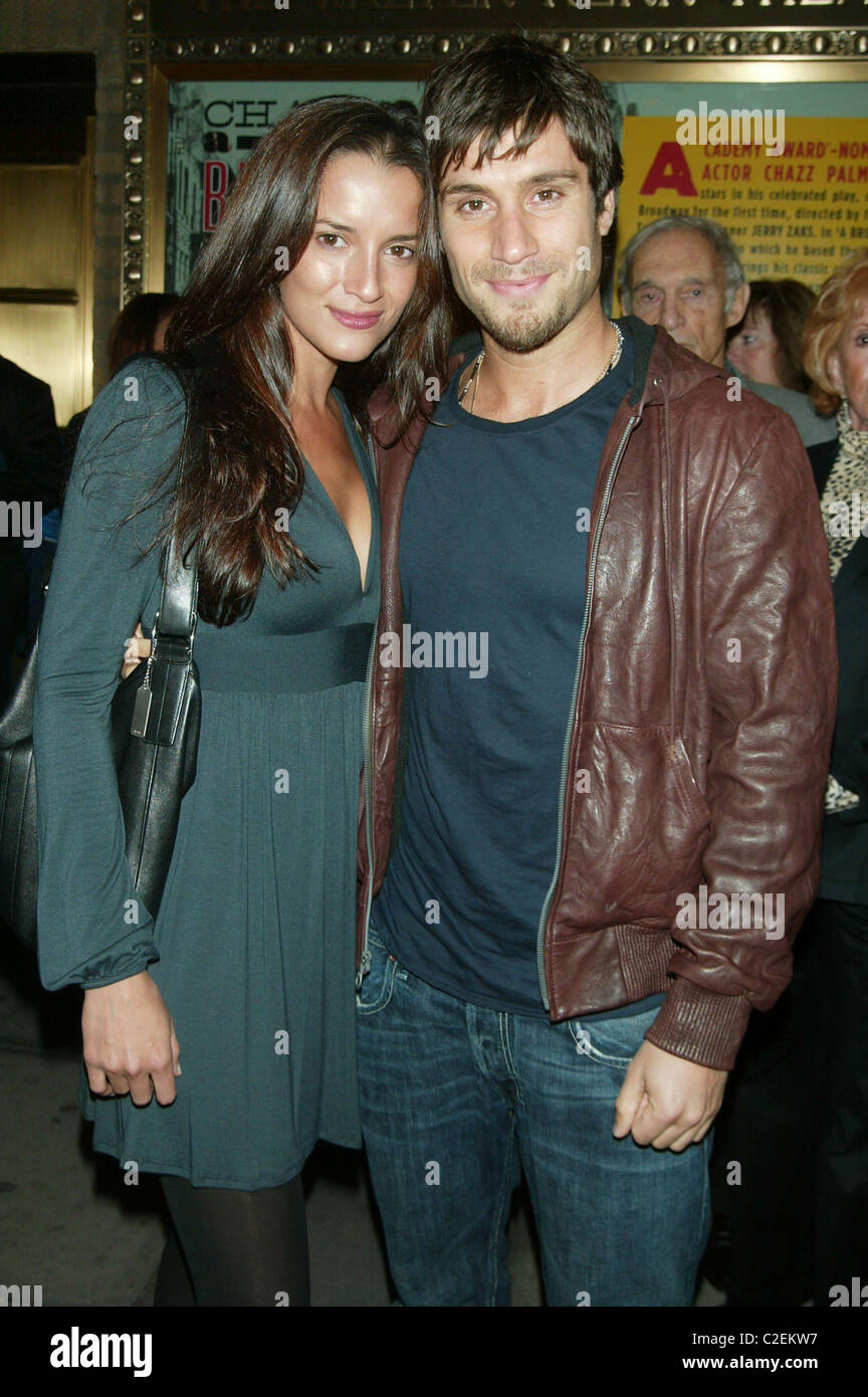 Michael Lombardi & Maria Negron Opening night of 'A Bronx Tale' at ...