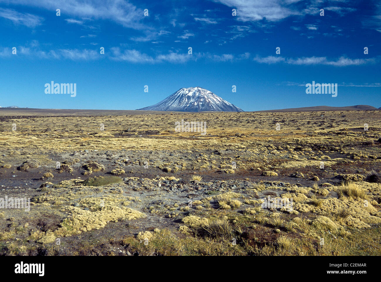Volcano Peru Stock Photo - Alamy