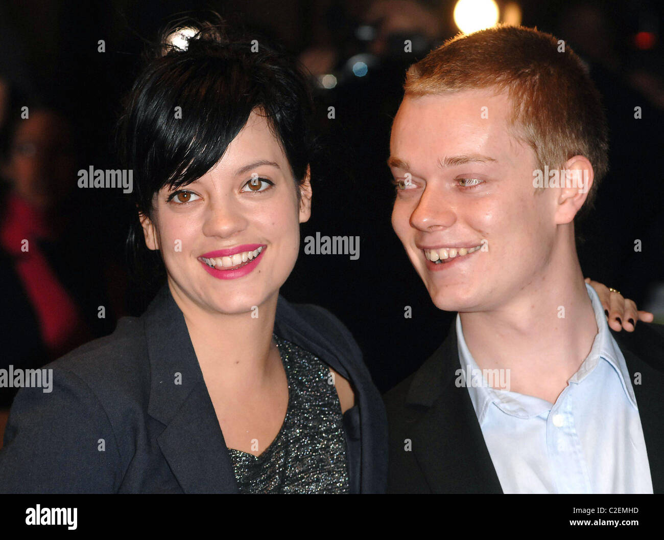 Lily allen the times bfi london film festival hi-res stock photography ...