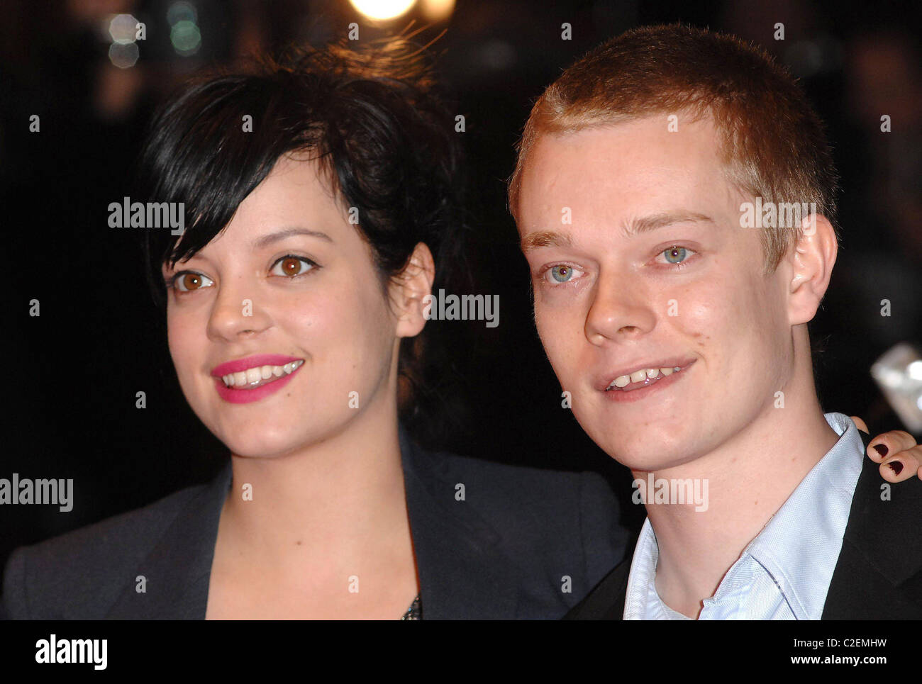 Lily allen the times bfi london film festival hi-res stock photography ...