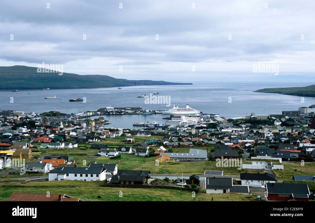 Torshavn Streymoy Faroe Islands Stock Photo - Alamy