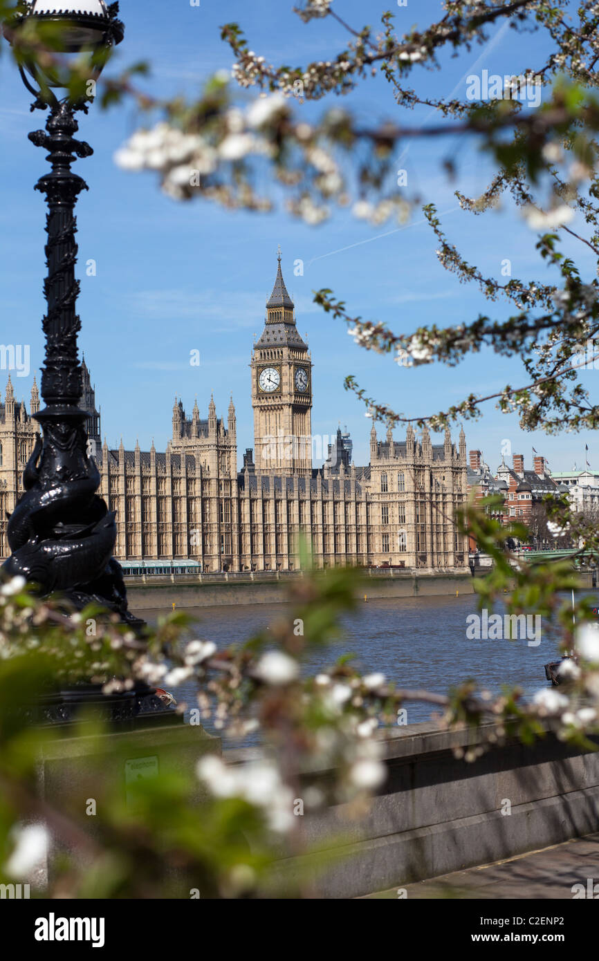 London in spring Stock Photo - Alamy