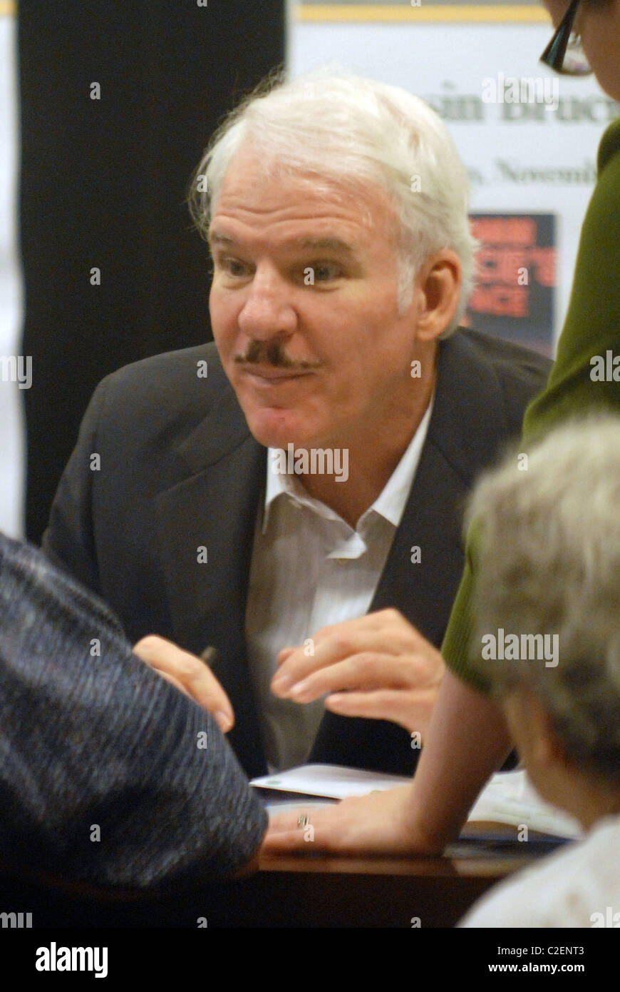 Steve Martin signing his book "The Alphabet From A to Y With Bonus ...
