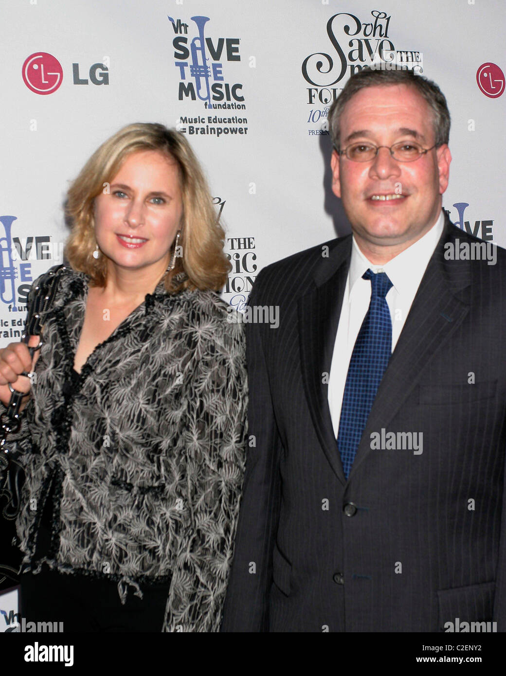 Scott M. Stringer and wife VH1's Save The Music Foundation 10 Year ...
