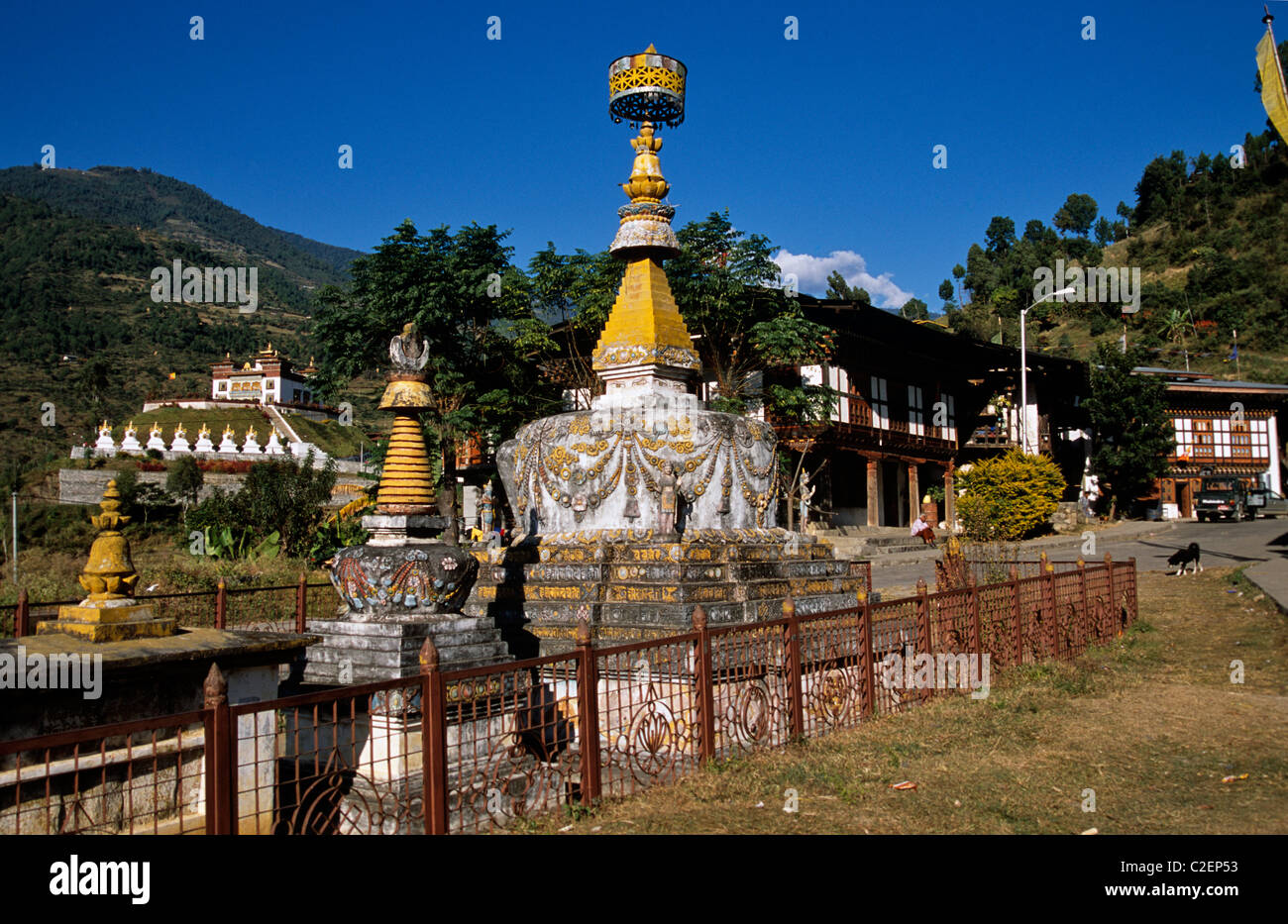 Rangjung Trashigang Bhutan Stock Photo - Alamy