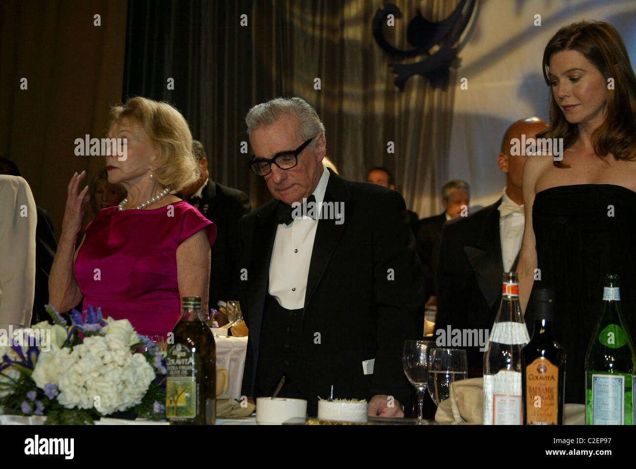 Mary Margret Valenti,Martin Scorcese and Ellen Pompeo The 32nd Annual ...