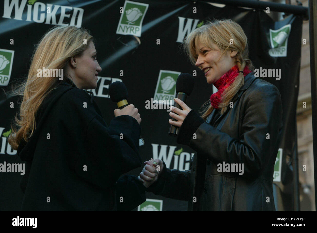 Annaleigh Ashford and Lisa Brescia at the grand opening of the New York ...