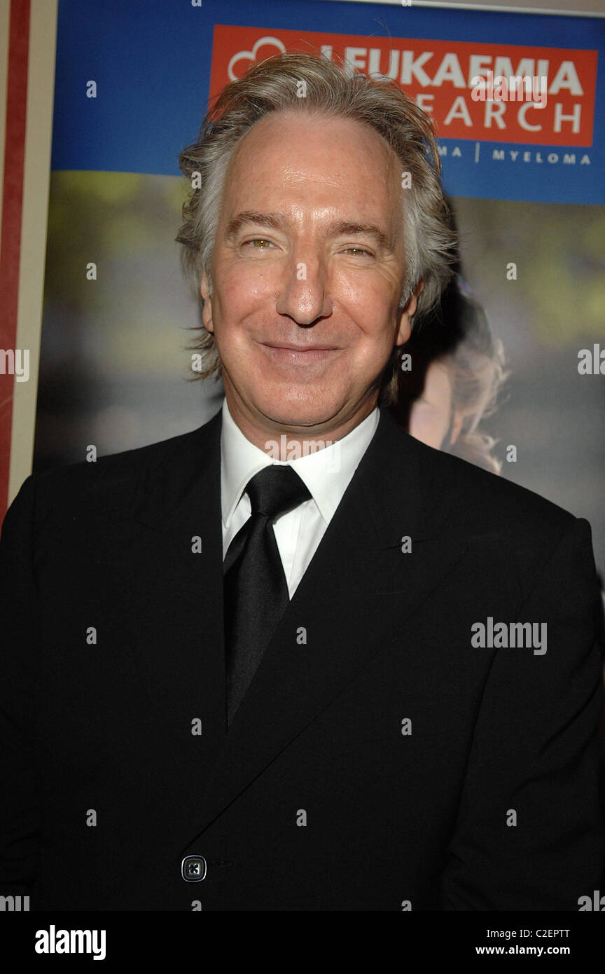 Alan Rickman attending Patrick Doyle's 'Music from the Movies' charity ...