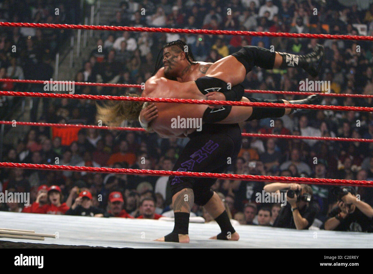 Umaga And The Rock