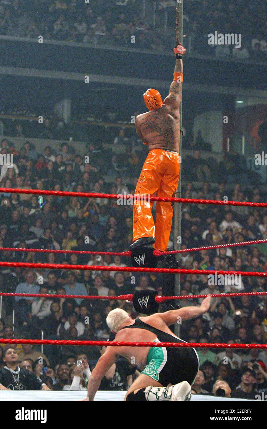 Rey Mysterio and Finlay WWE presents Cyber Sunday Live at Verizon ...