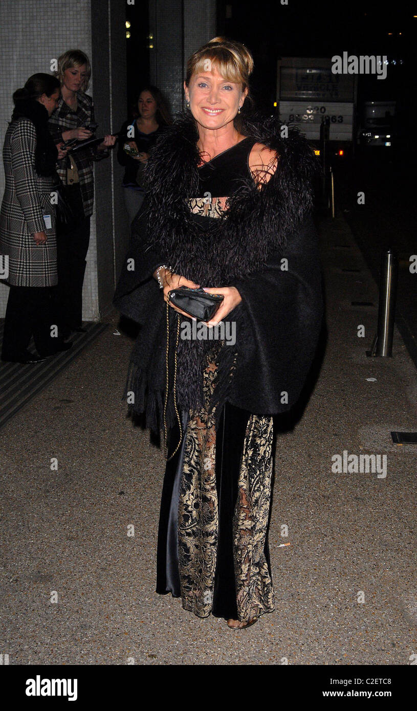 Jan Leeming 'An Audience With Celine Dion' at Broadcasting House ...