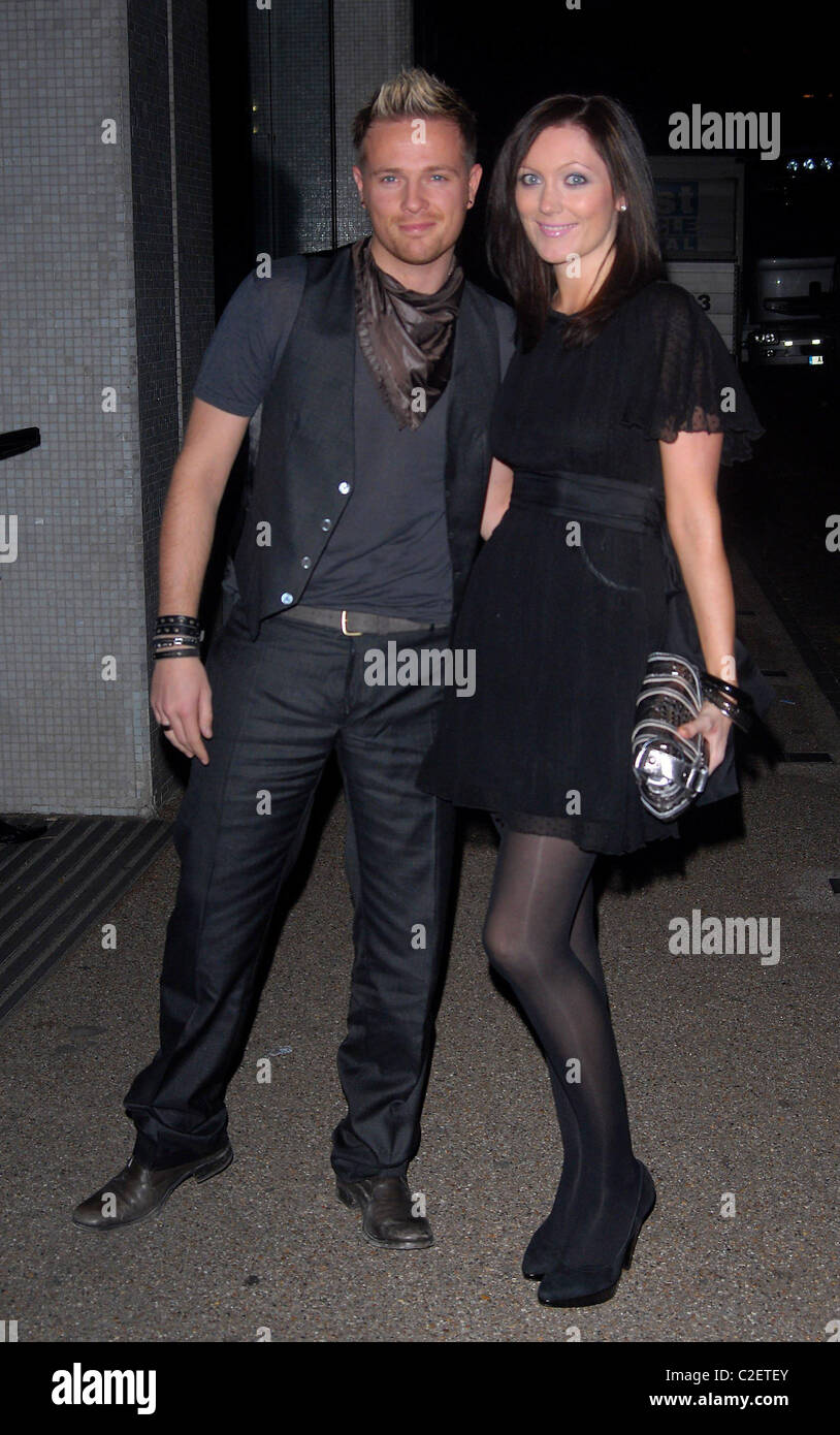 Nicky Byrne and Georgina Ahern 'An Audience With Celine Dion' at ...