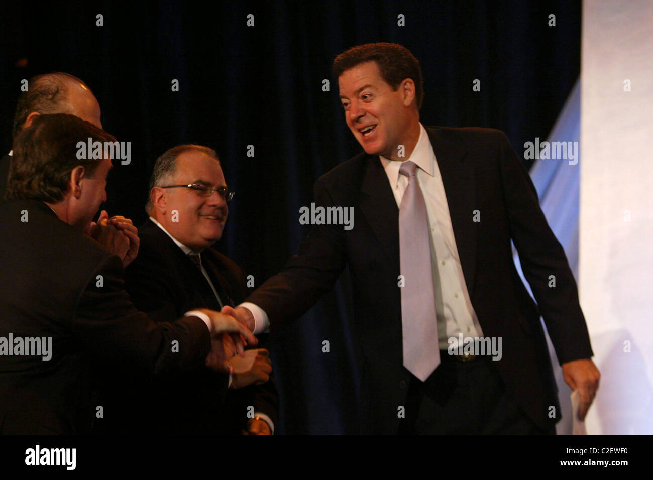 Presidential Candidate Senator Sam Brownback Republican Jewish ...