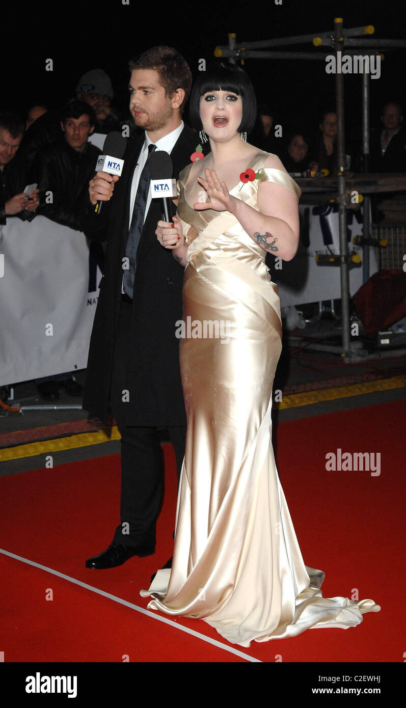 Jack Osbourne and Kelly Osbourne National Television Awards held at the ...