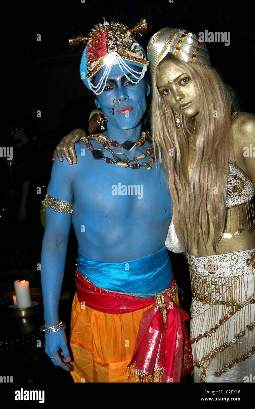 Steven Gan and Gemma Ward V Magazine Halloween Party at the Rose Bar in ...