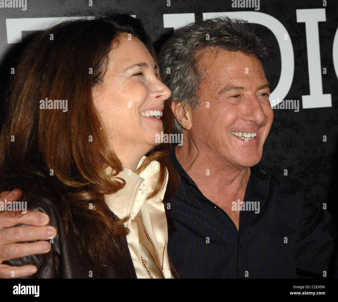 Lisa Gottsegen and Dustin Hoffman Celebrity VIP Media Launch of the ...