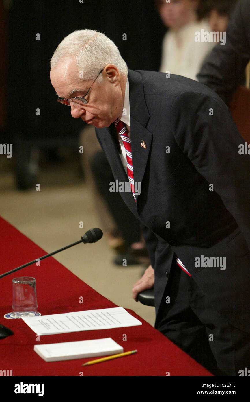Judge Michael B Mukasey Senate Judiciary Committee hearing on the ...
