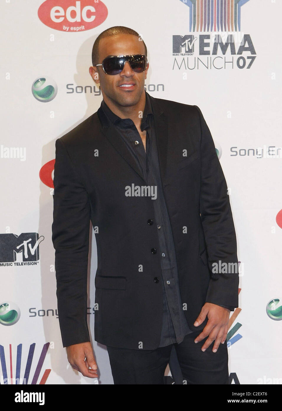 Craig David MTV Europe Music Award 2007 at Olympiahalle - Red Carpet ...