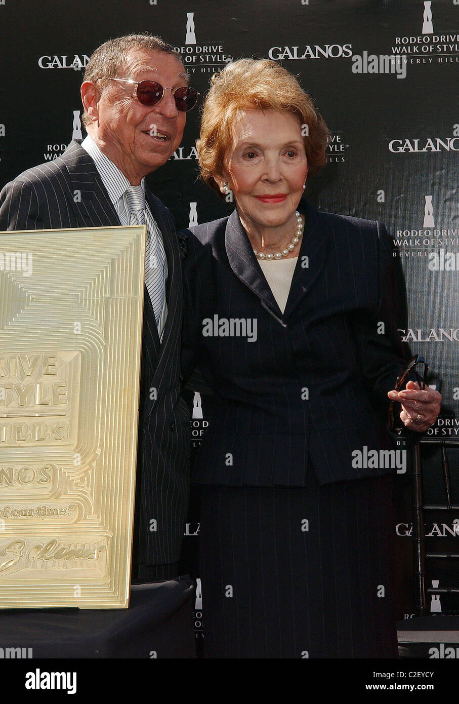 Designer James Galanos and Former First Lady Nancy Reagan Designer ...