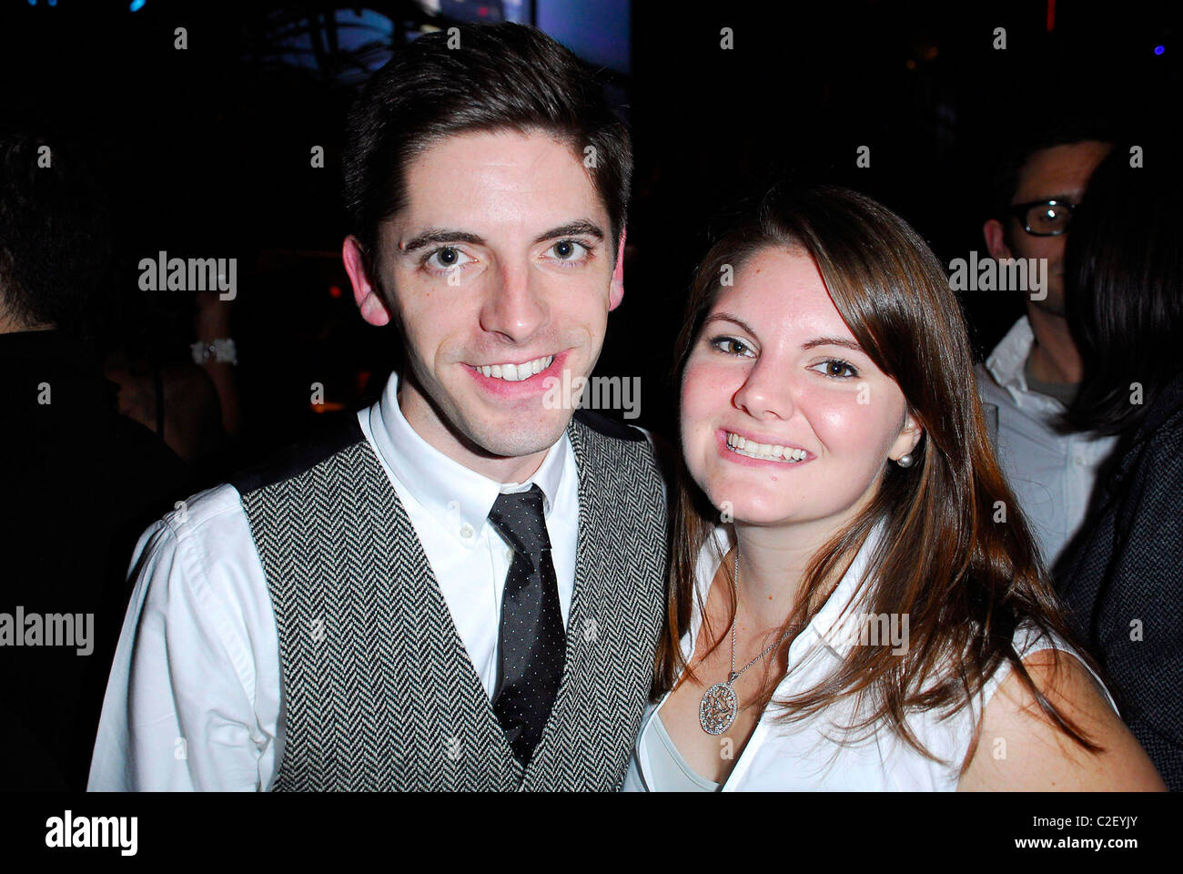 Dan Mazzarini and guest Gotham Magazine's 100 Hottest Bachelors Party ...