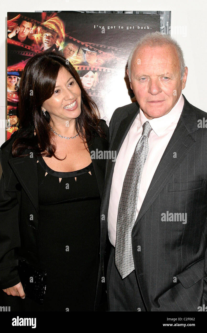 Stella Arroyave and Anthony Hopkins New York Premiere of 'Slipstream ...