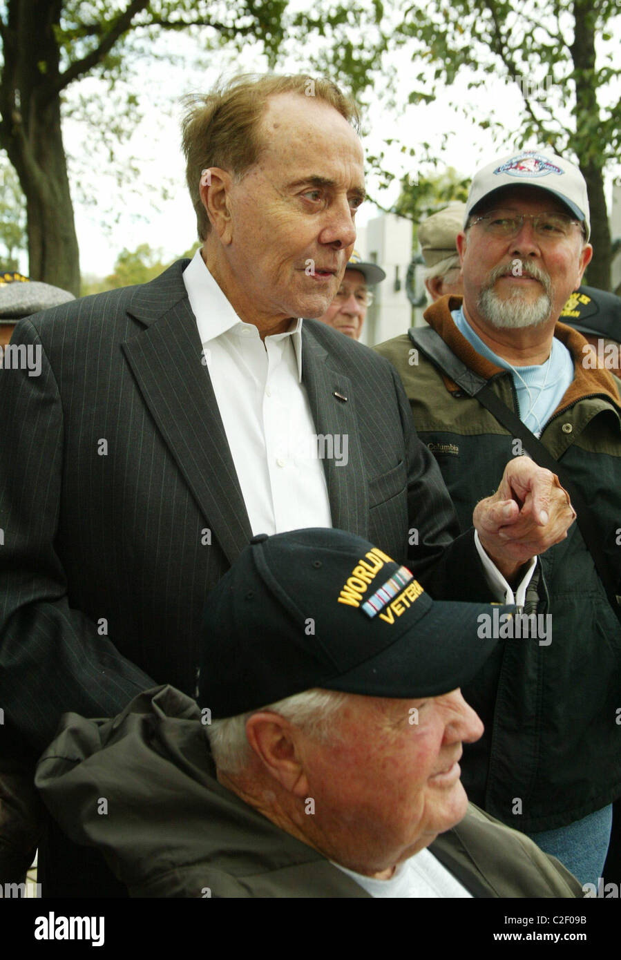 Bob Dole Former Senator and WW II veteran, Bob Dole, met with members ...
