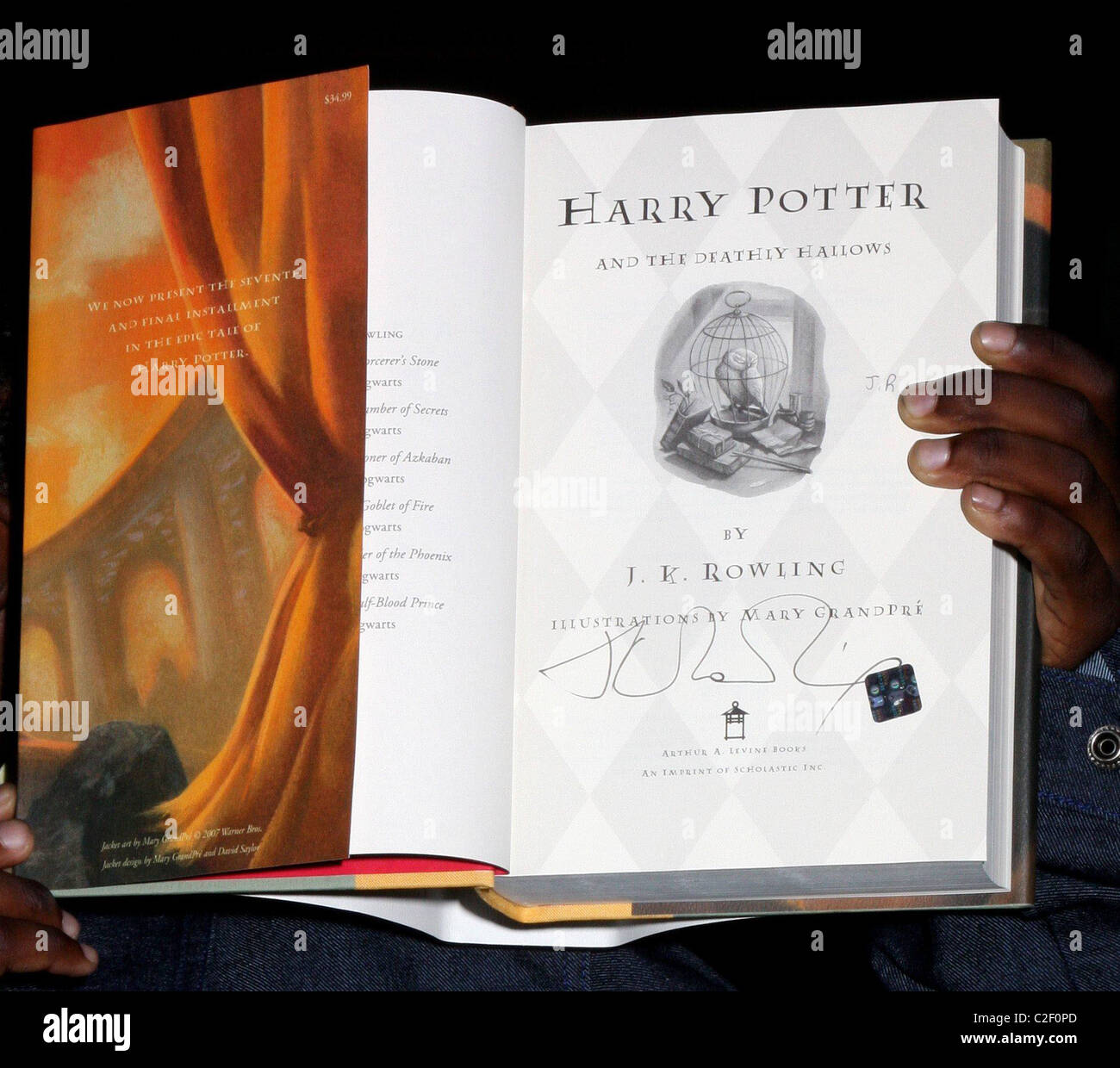 J.K. Rowling autograph 'Harry Potter' author J.K. Rowling's 'Open Book ...