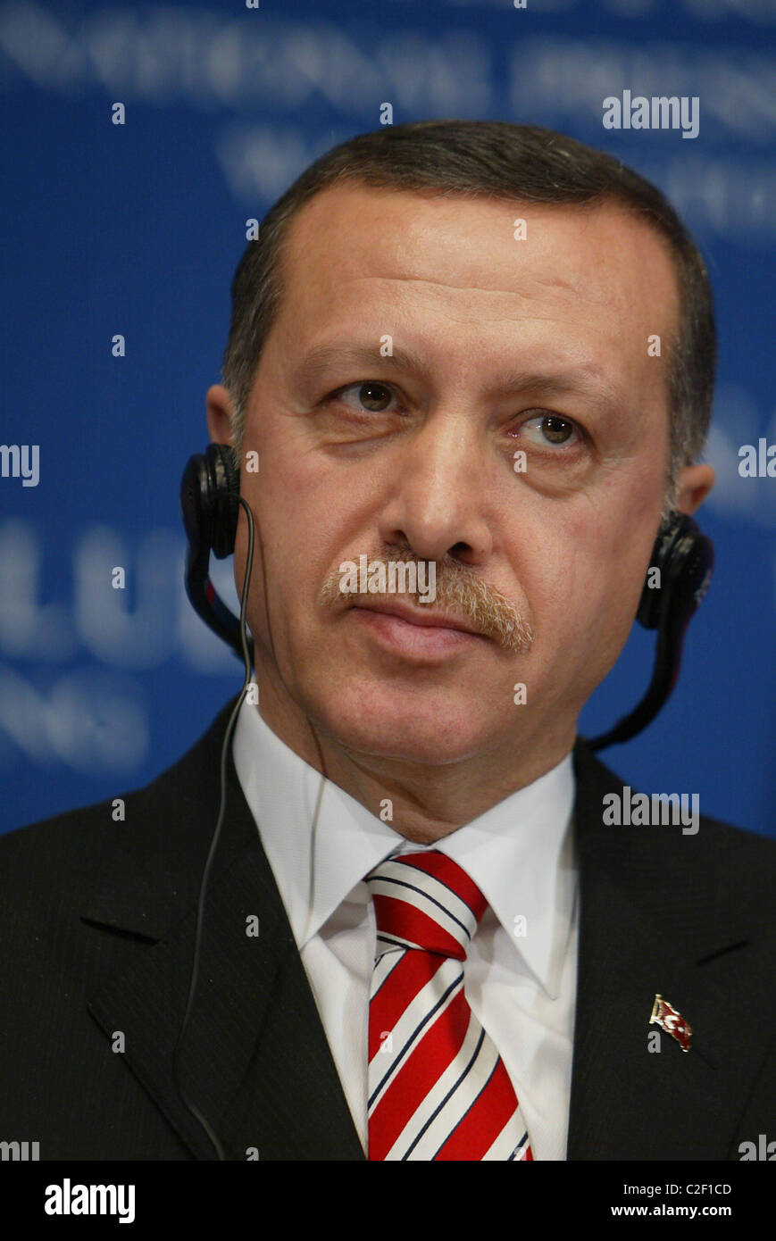 Turkish Prime Minister Recep Tayyip Erdogan speaks at the National ...