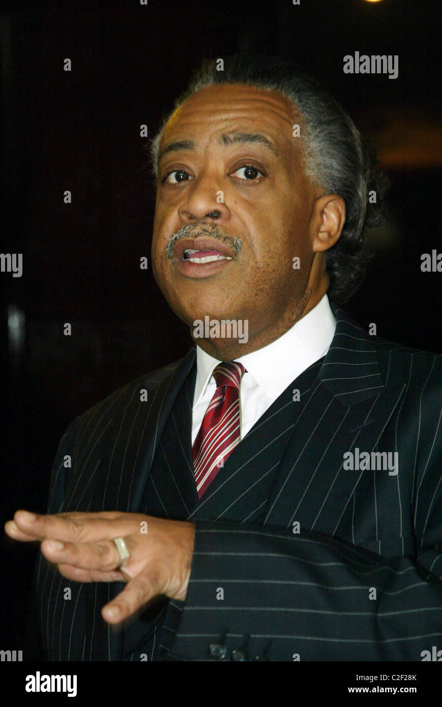 Reverend Al Sharpton The National Action Network held a press ...