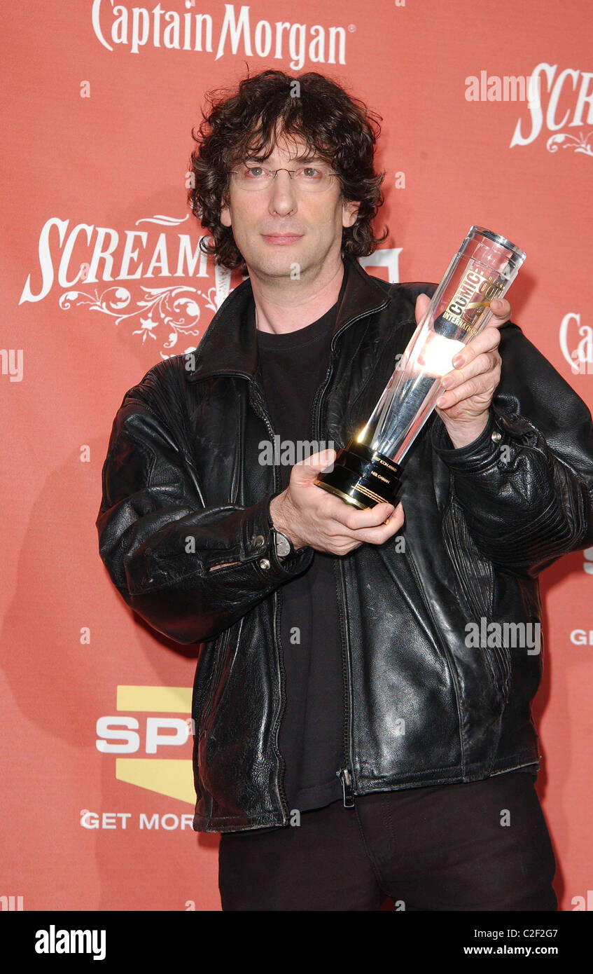Neil Gaiman Spike TV presents the second annual 'Scream 2007' held at ...