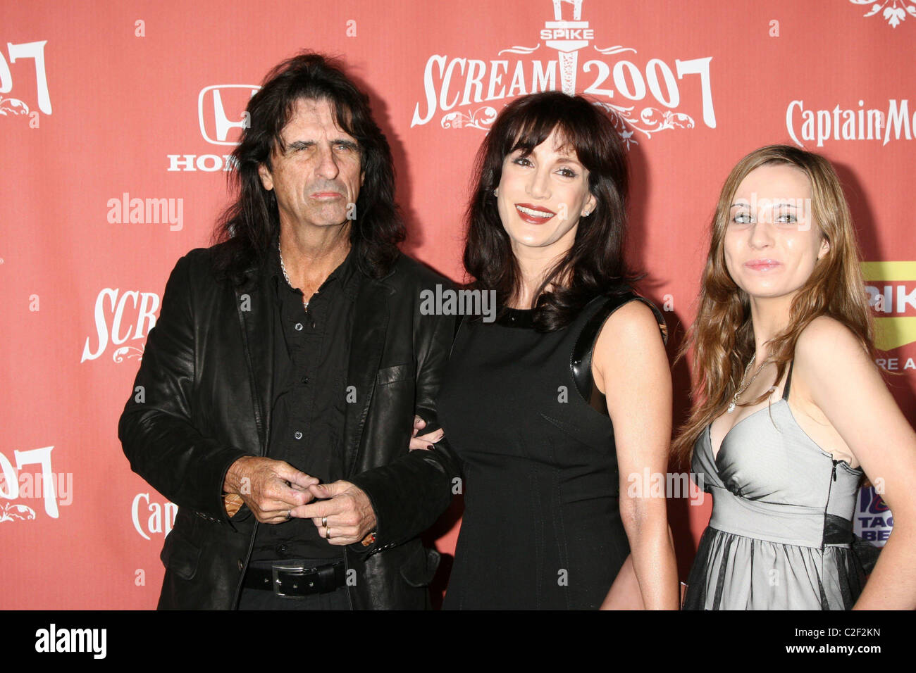 Alice Cooper and family Spike TV presents the second annual 'Scream ...