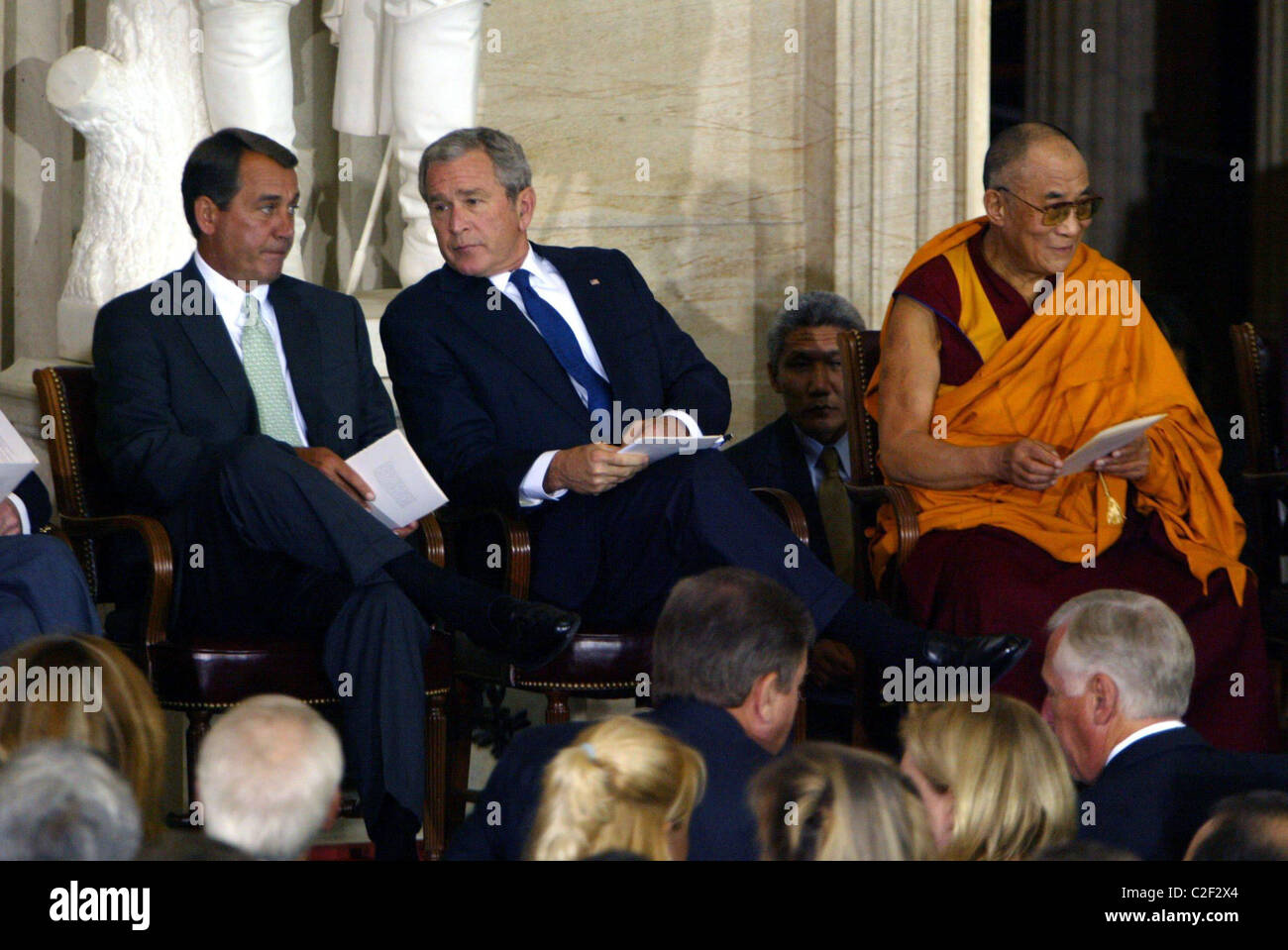 President George Bush, and Dalai Lama The Congressional Medal of Honor ...