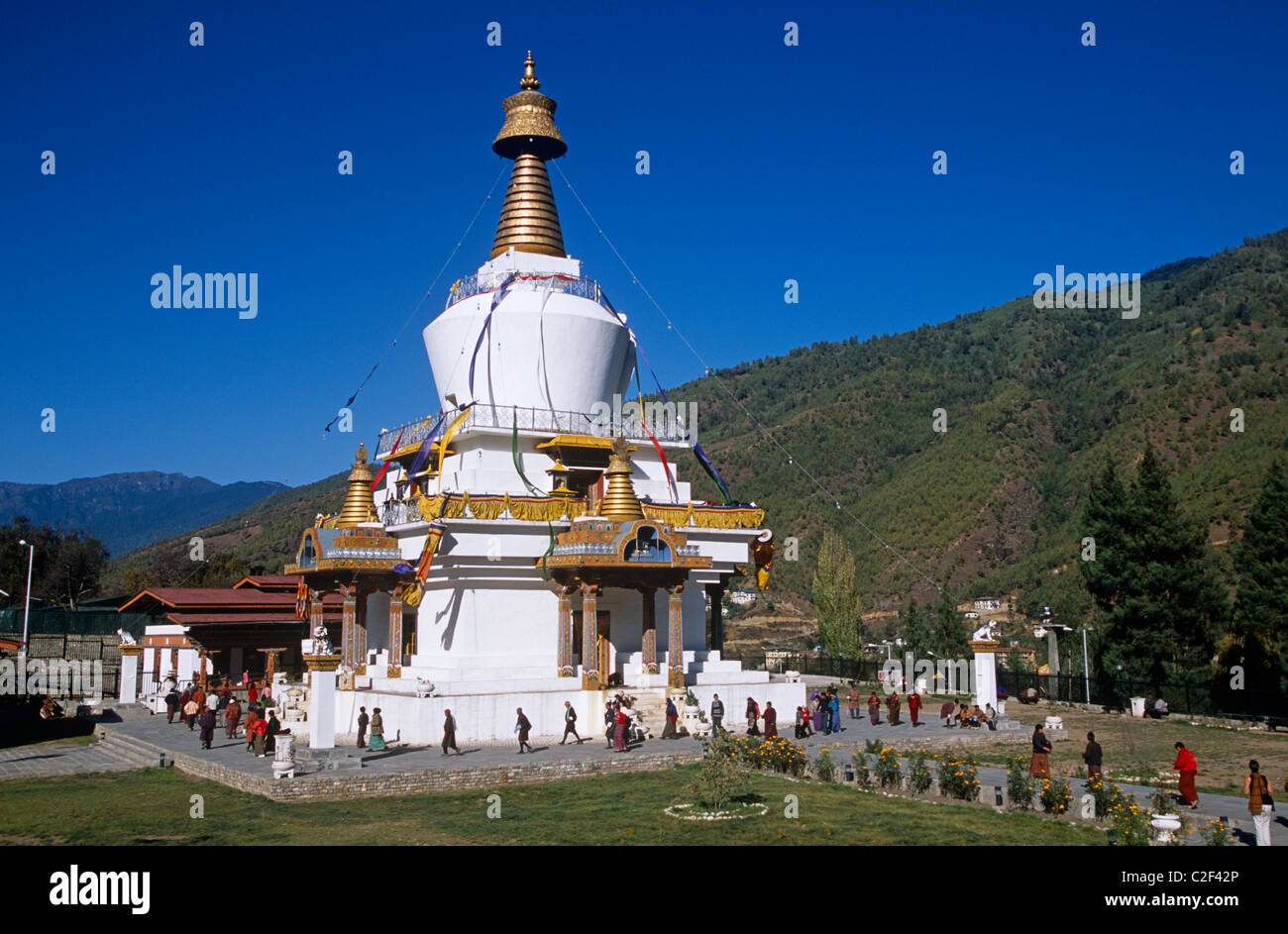 Thimpu Bhutan Stock Photo - Alamy