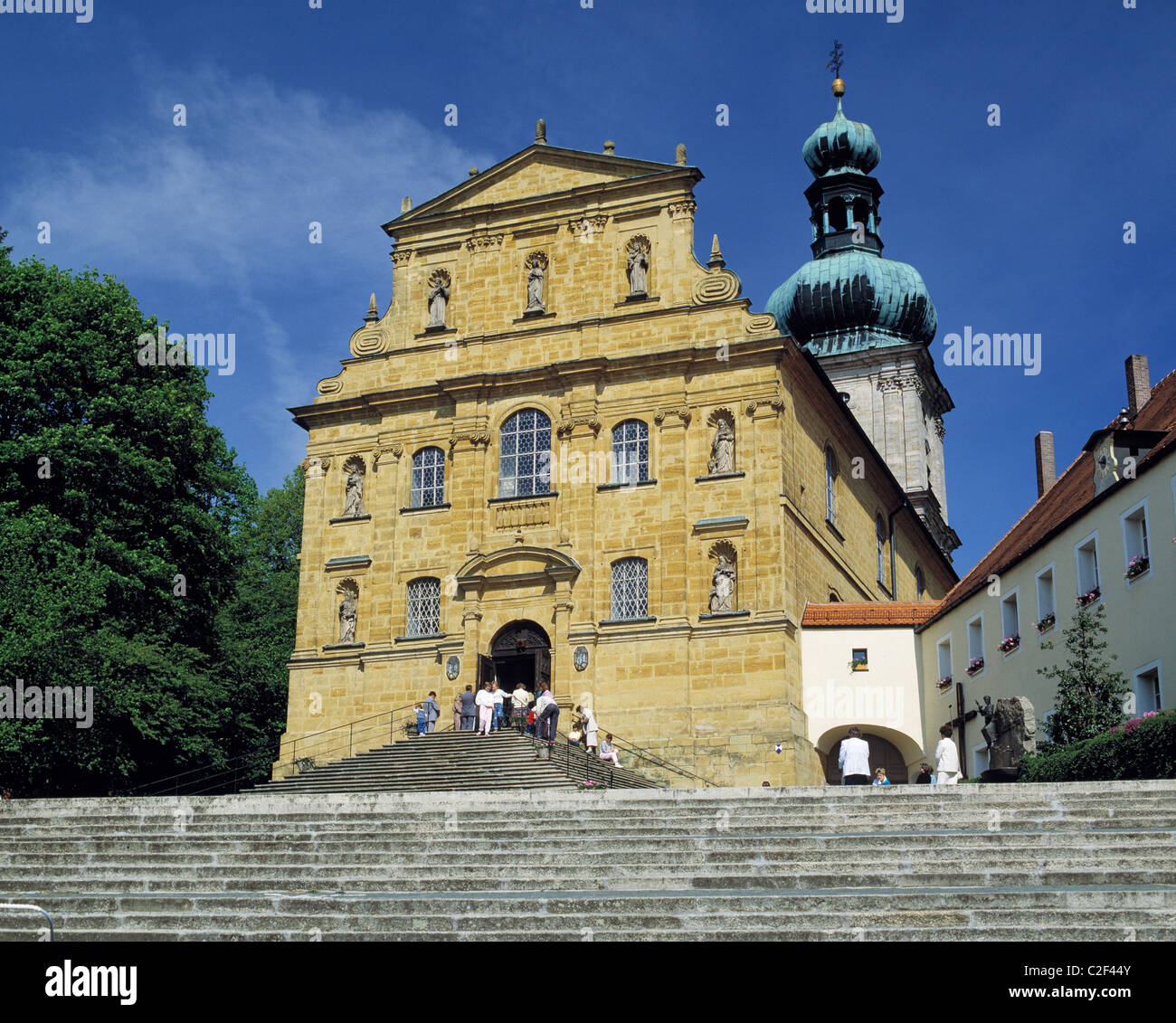 Wallfahrtskirche Maria Hilf auf dem Mariahilfberg in Amberg ...