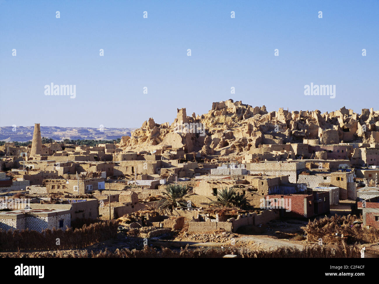 Shali Fortress Western Desert Egypt Stock Photo - Alamy