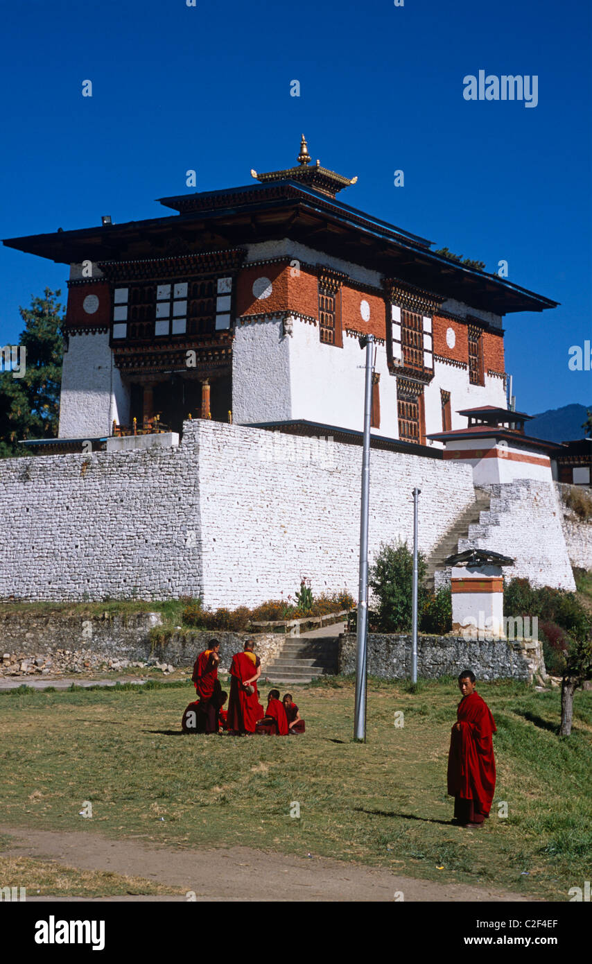 Thimpu Bhutan Stock Photo - Alamy