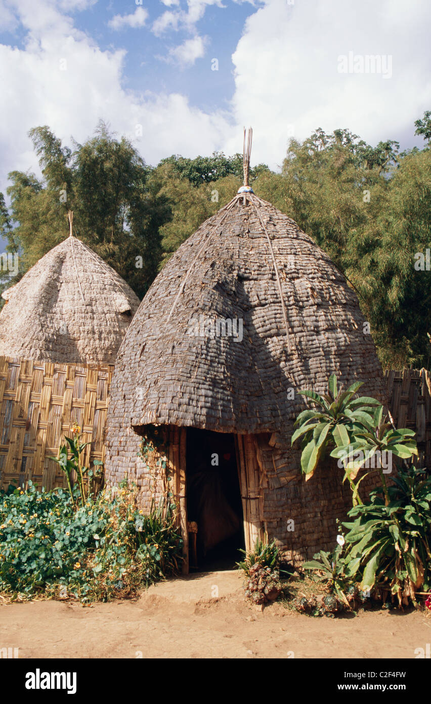 Dorze Village Ethiopia Stock Photo - Alamy