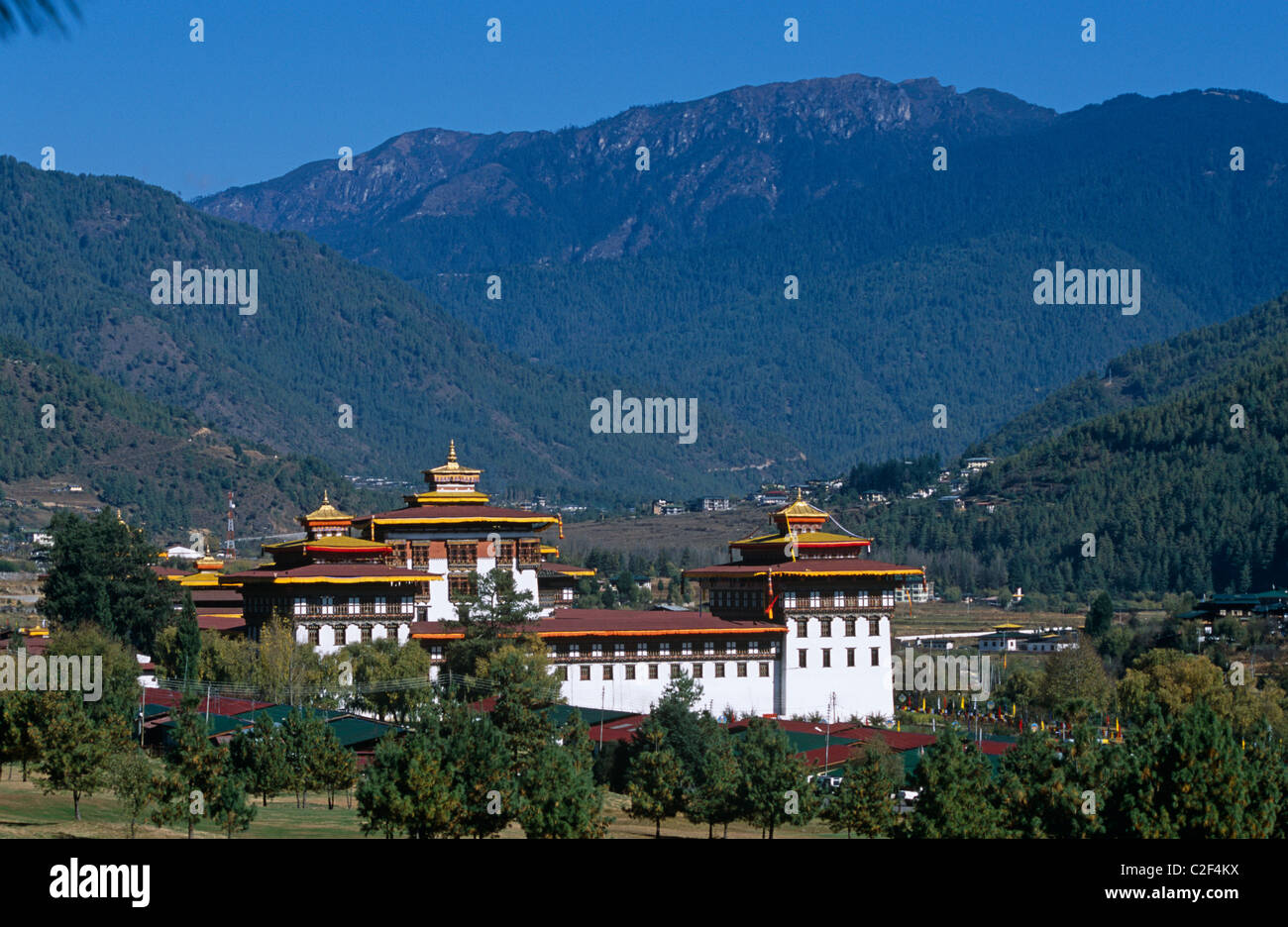 Thimpu Bhutan Stock Photo - Alamy