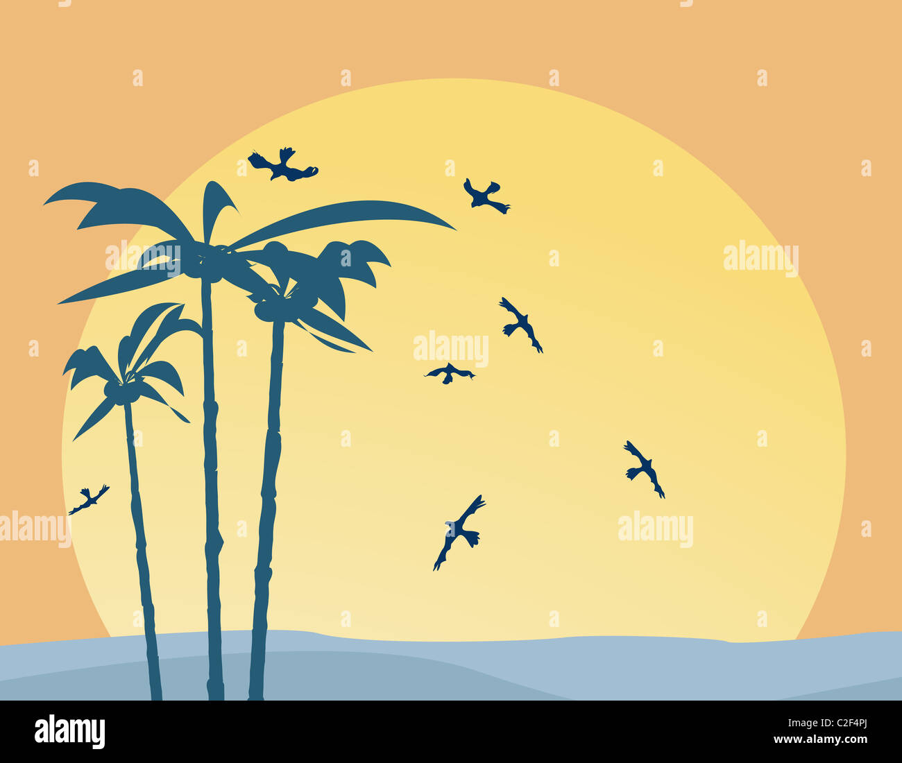 Palm tree limb hi-res stock photography and images - Alamy