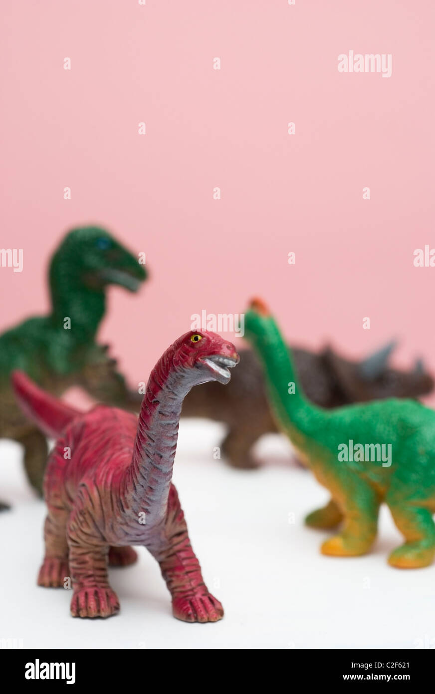 Toy dinosaur figures hi-res stock photography and images - Alamy