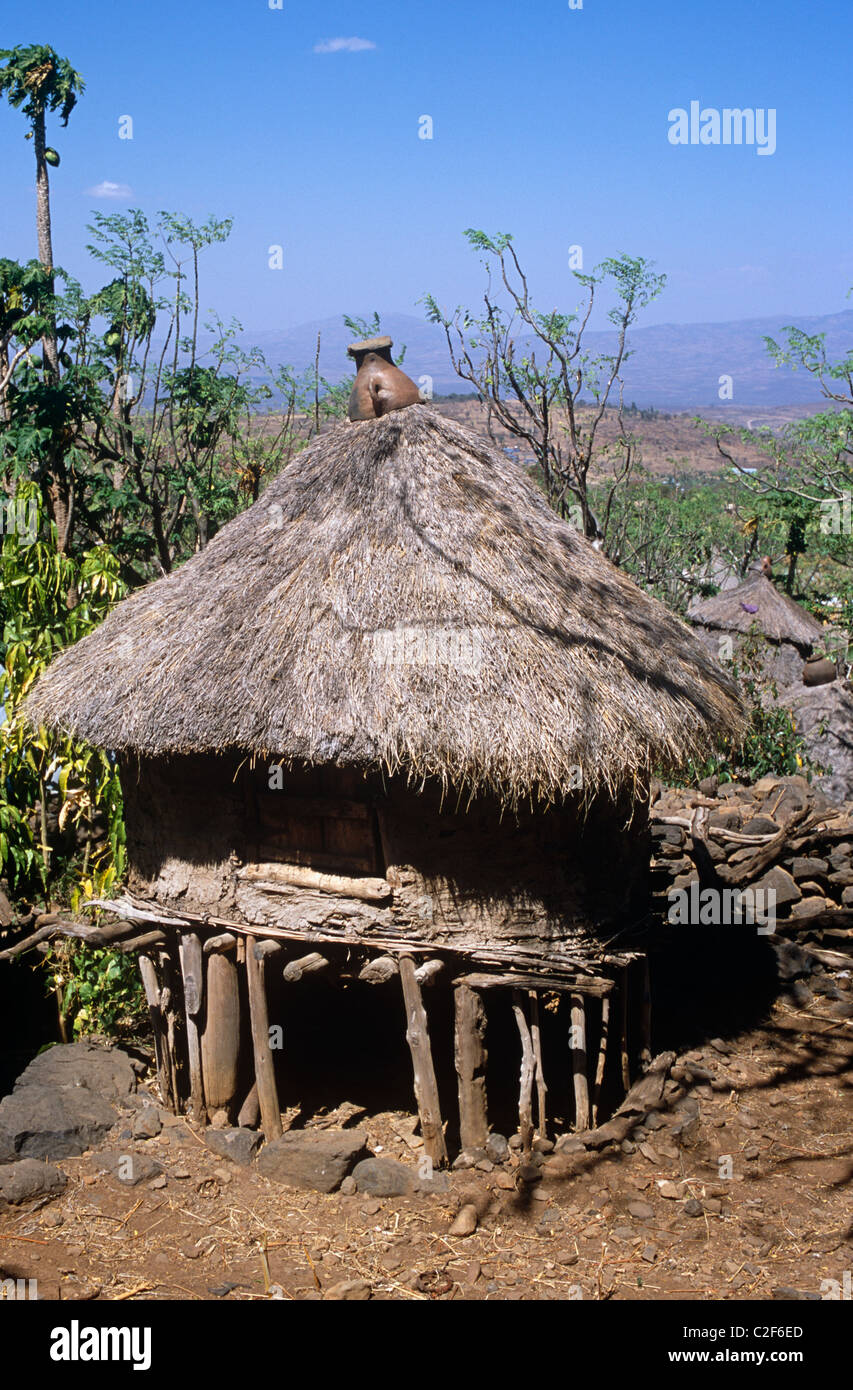 Konso landscape konso region ethiopia hi-res stock photography and ...